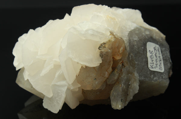 Calcite on Quartz, Romania, Cabinet-Sized Specimen - Classic Mineral