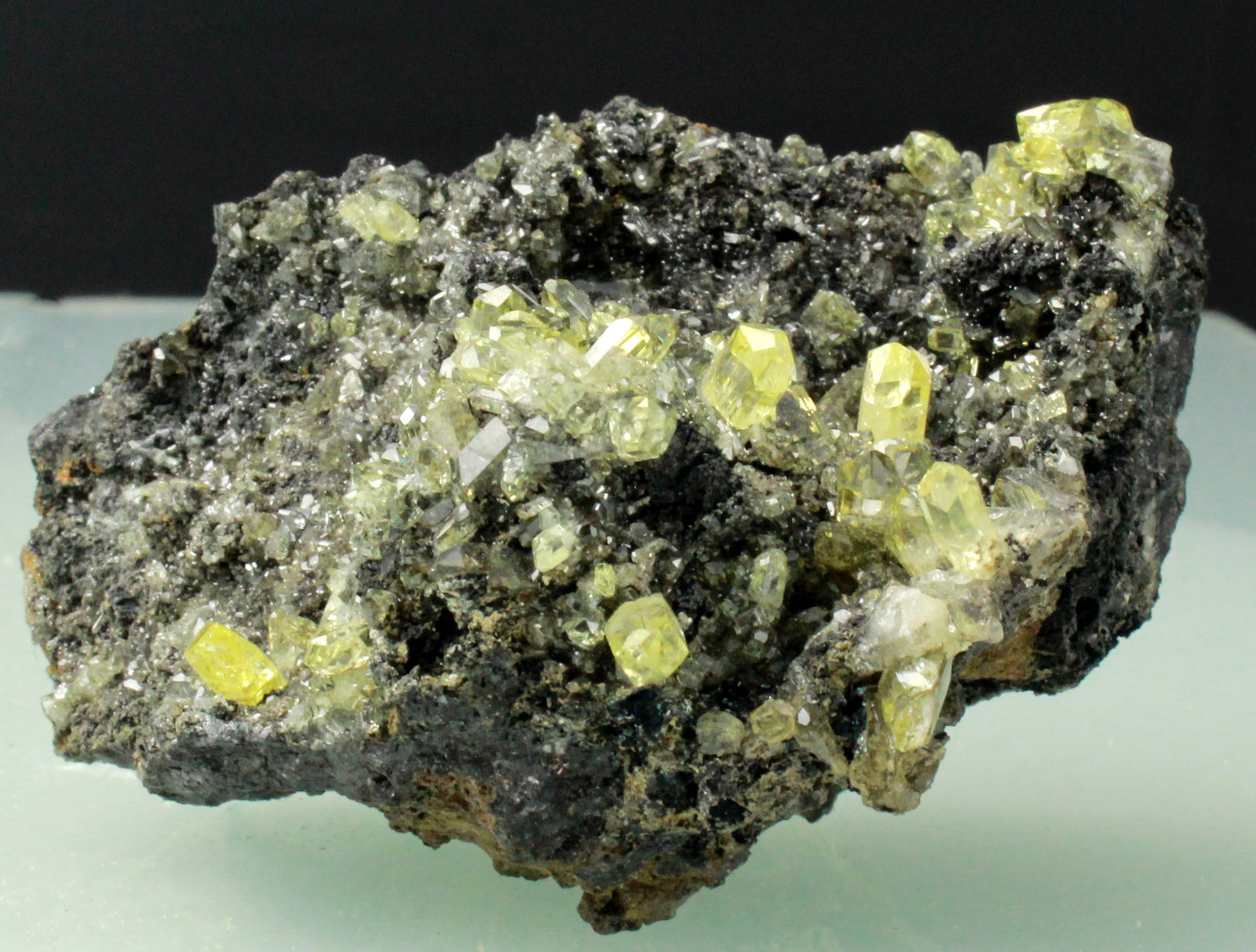 Anglesite, Morocco, Cabinet-Sized Specimen - Classic Mineral