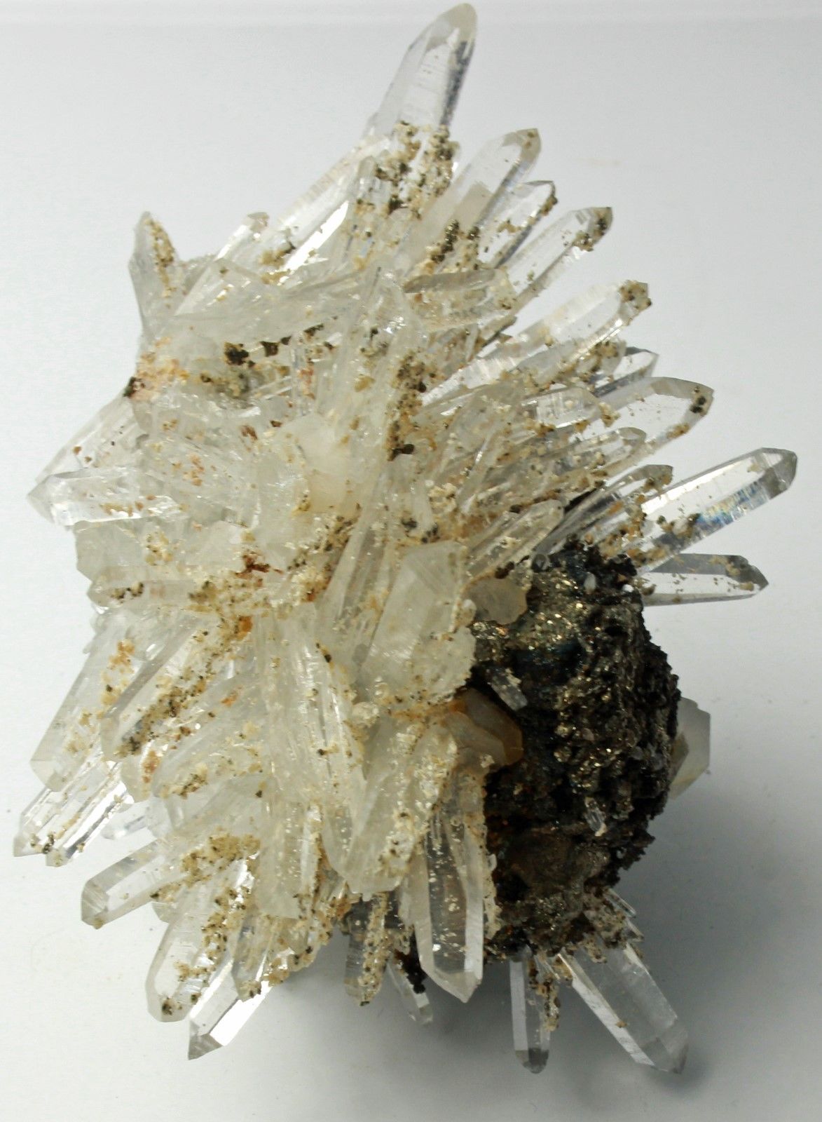 Quartz with Pyrrhotite & Sphalerite, Kosovo, Cabinet-Sized Specimen ...